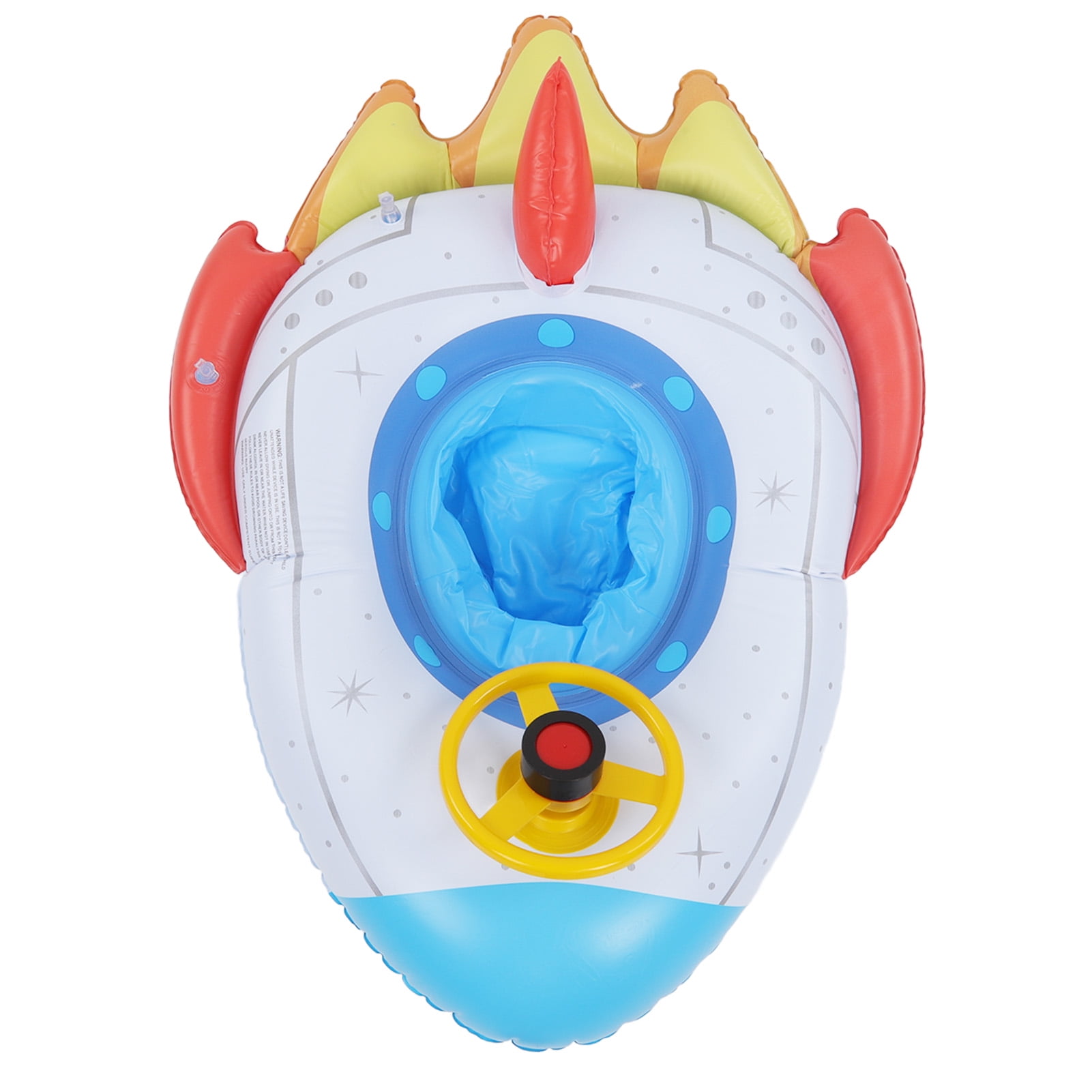 Inflatable Spaceship Pool Float with Steering Wheel Multifunctional ...