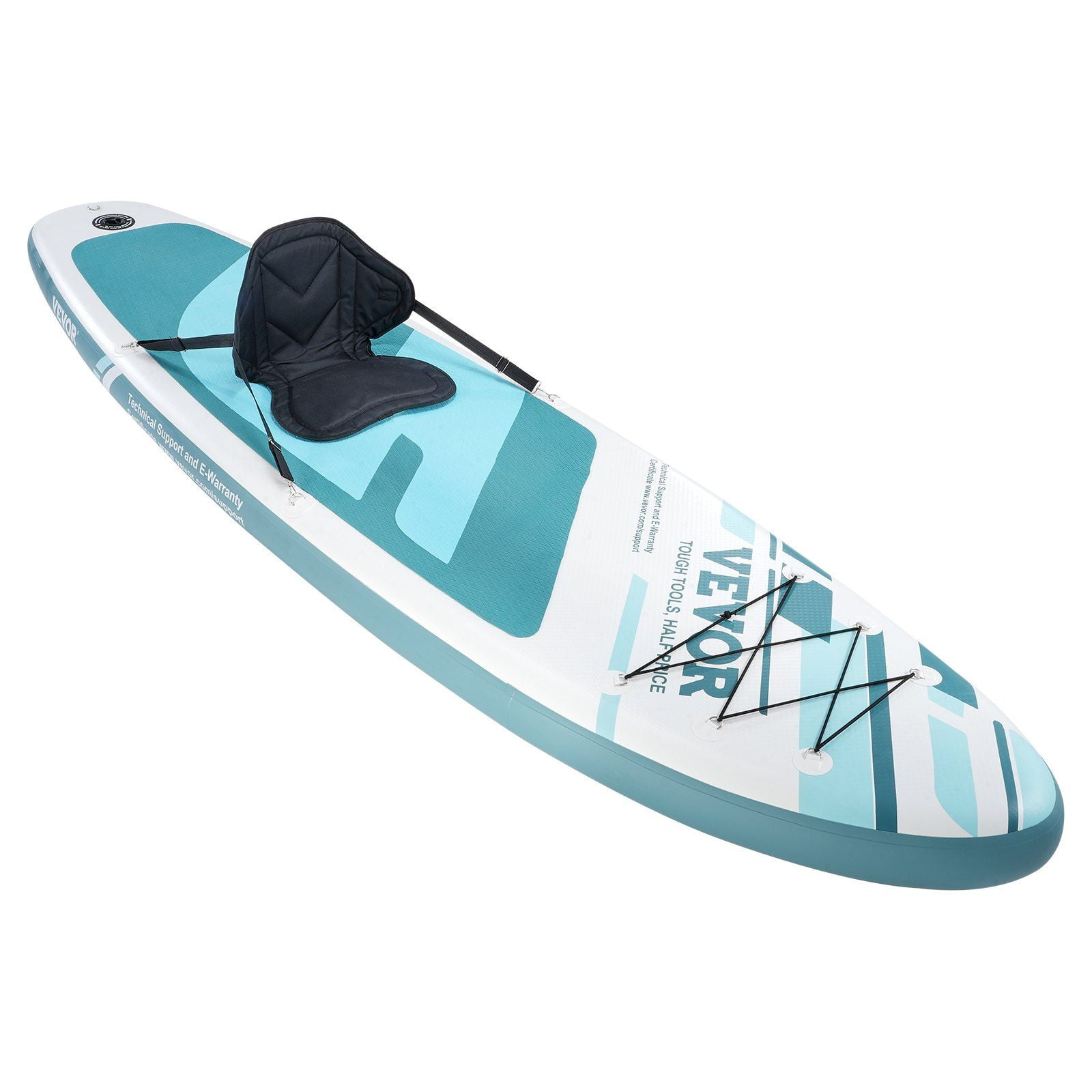 Inflatable Stand Up Paddle Board, 10' x 33" x 6" Wide SUP Paddleboard ...