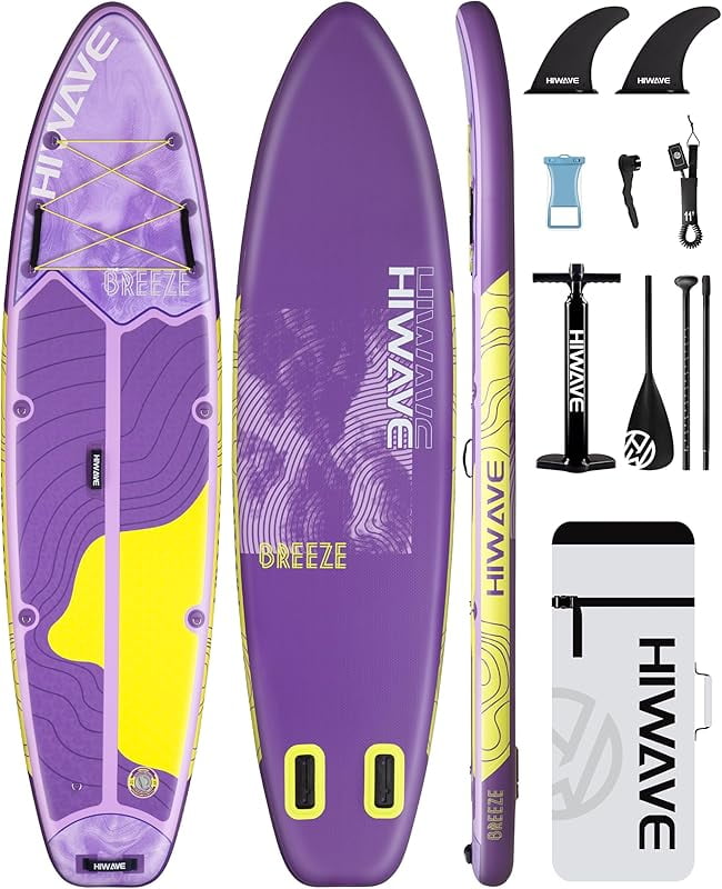 Inflatable Stand Up Paddle Board 11’*34”*6” Sup Board, 350lbs Capicity ...