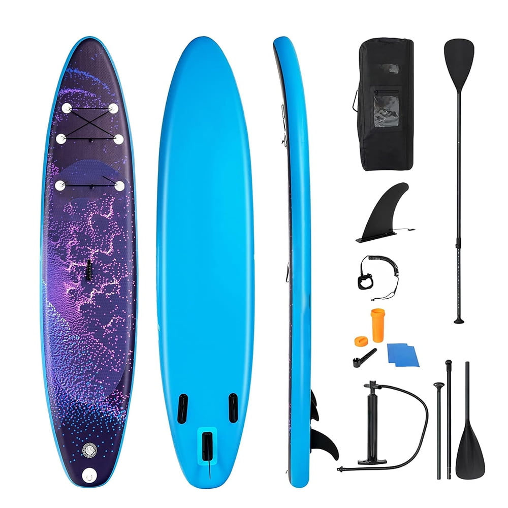 Inflatable Stand up Paddle Board, 11' SUP 6" Thick, Surfboard ...