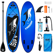Goplus Small Inflatable SUP Board, Portable Paddle Board with 5D rings ...