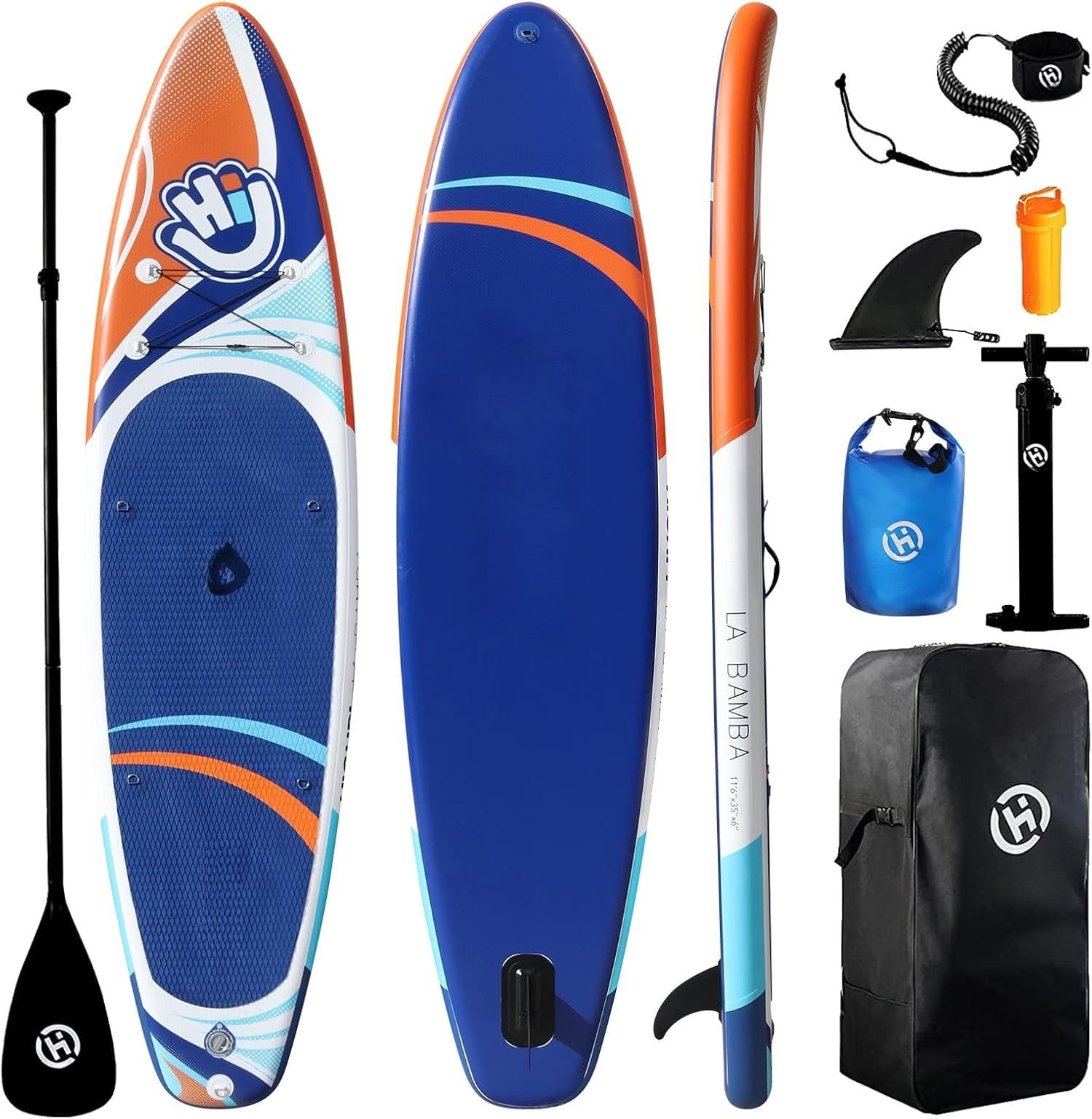Inflatable Stand Up Paddle Board for Youth and Adults - Wide Sup with ...