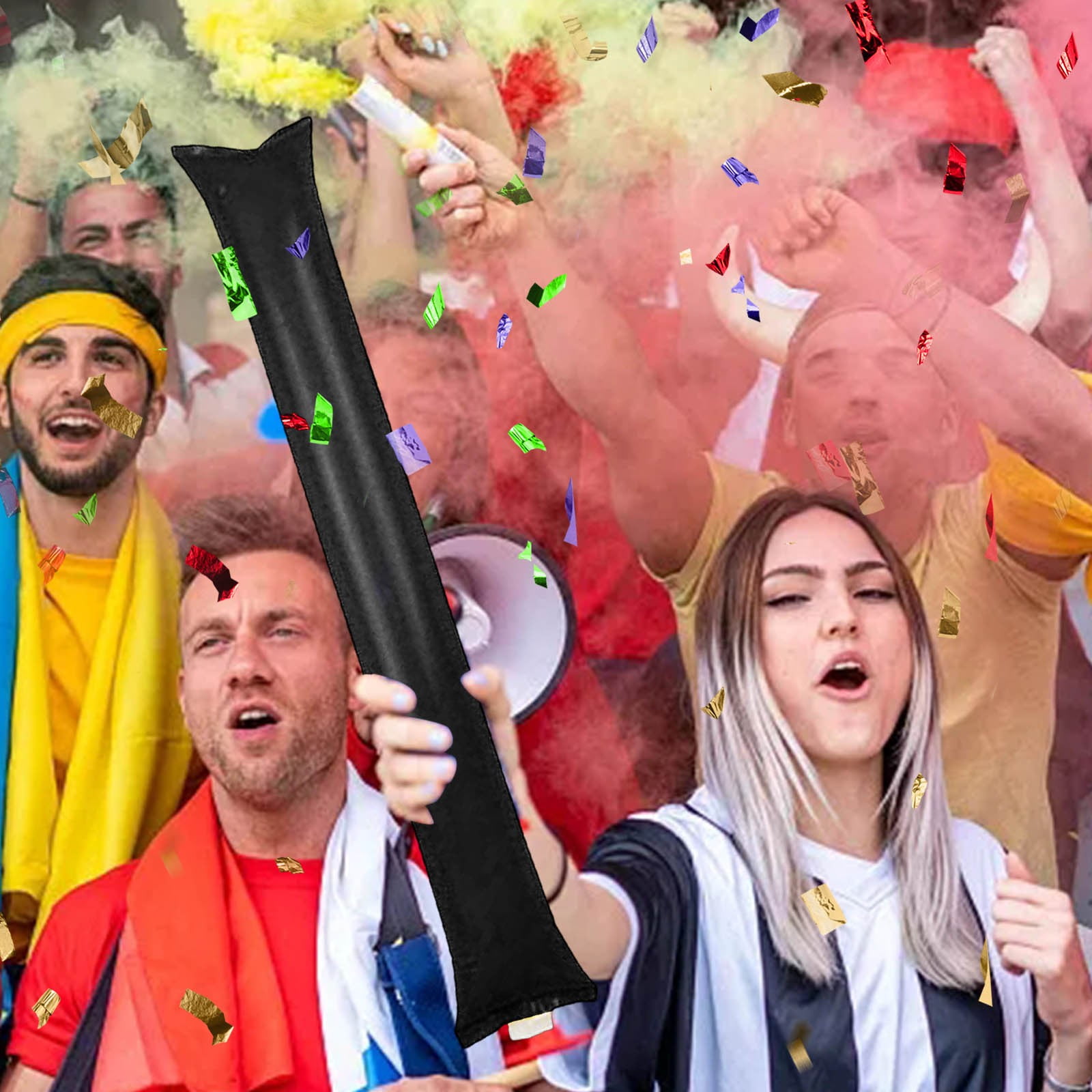 Inflatable Sticks For And Sports Events. Loud Cheerleading Sticks ...