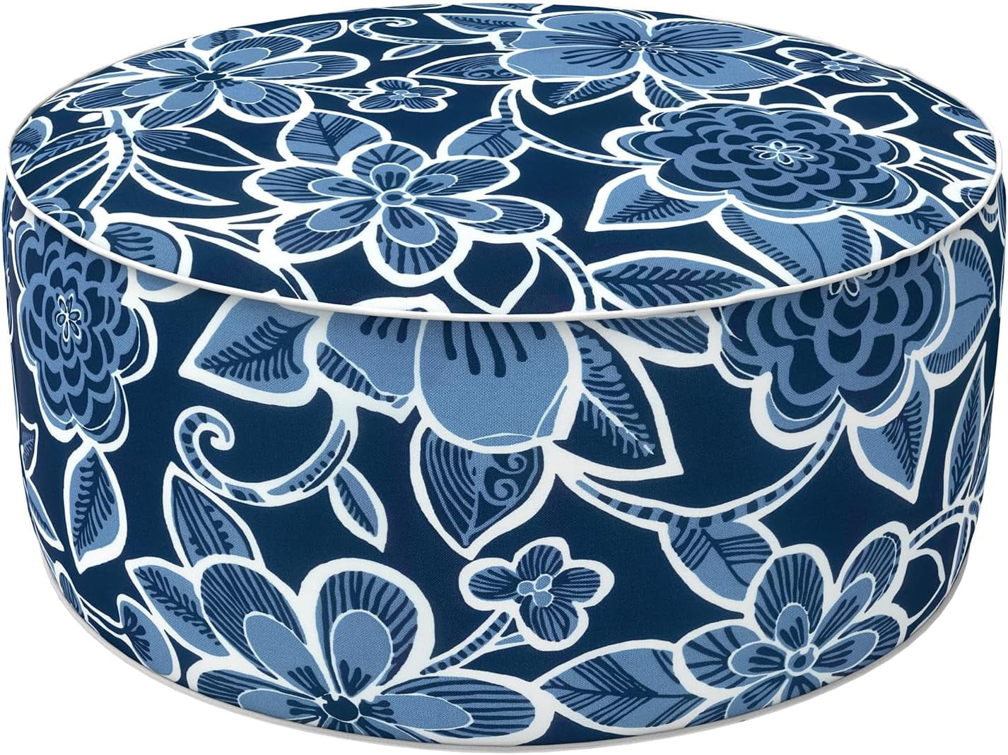 Inflatable Stool Ottoman Footrest with Handle, All Weather Foot Rest ...