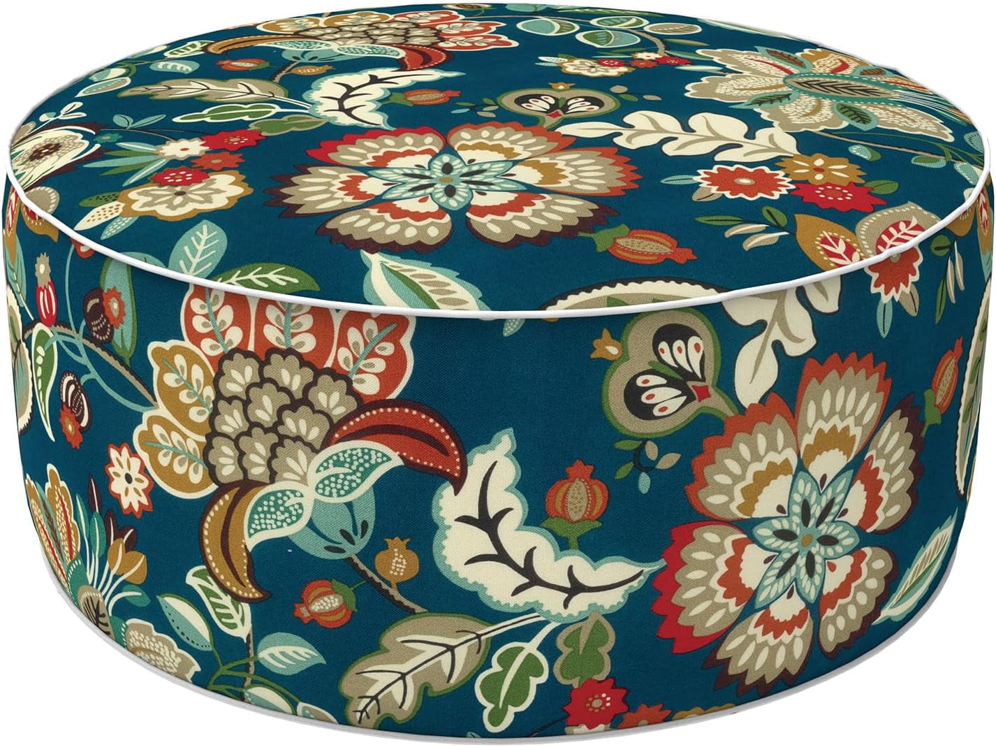 Inflatable Stool Ottoman Footrest with Handle, All Weather Foot Rest ...