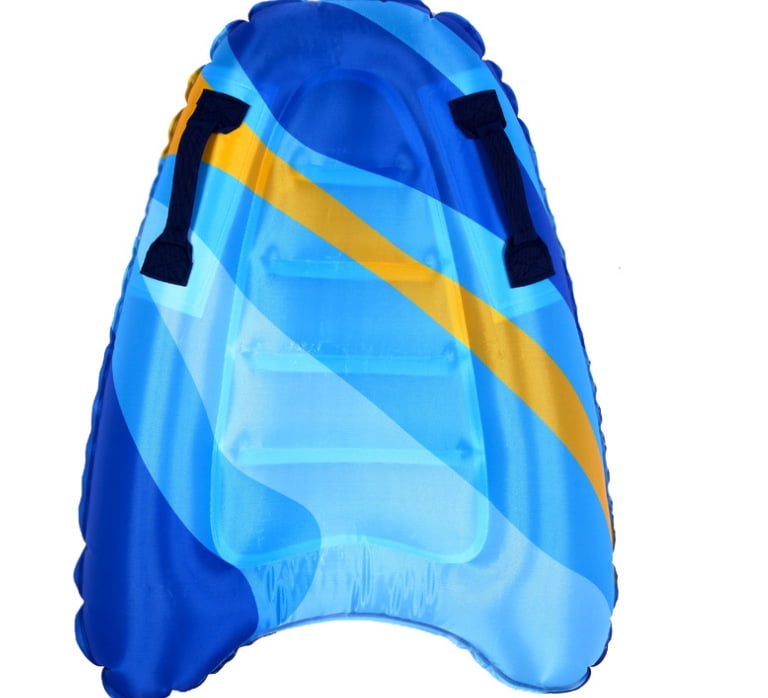 Inflatable Surf Body Board with Handles, Lightweight Swimming Floating ...