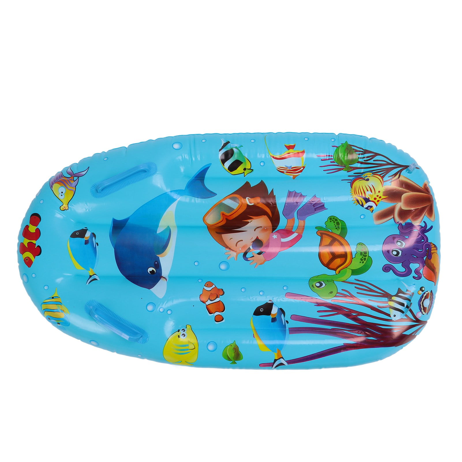 Inflatable Surfboard Pool Float Thickening Large Cute Patterns Kids ...