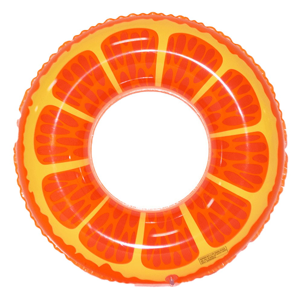 Inflatable Swim Ring, Durable Watermelon Shaped Summer Pool Beach Party ...