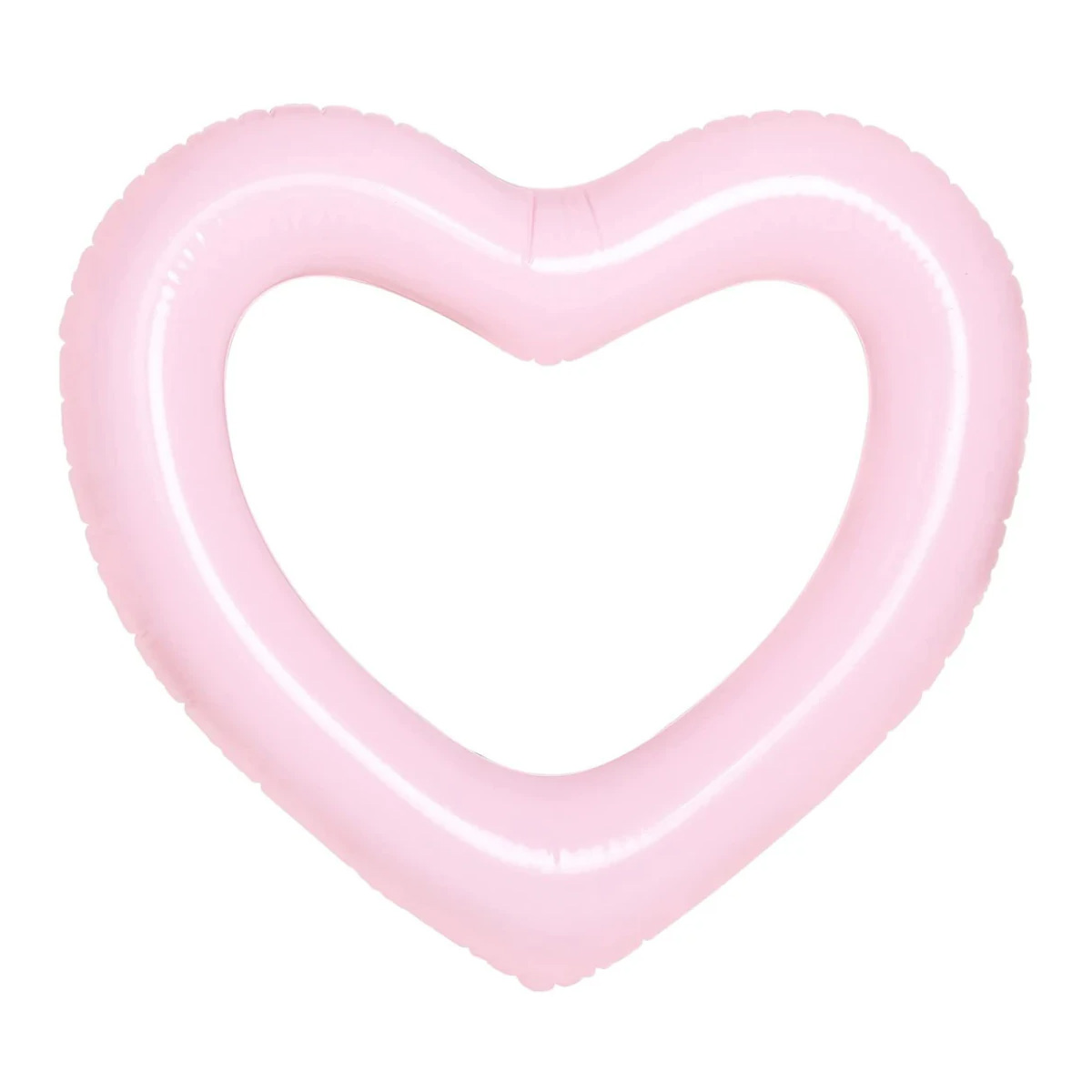 Inflatable Swim Rings, Heart Shaped Swimming Pool Float Loungers Tube ...
