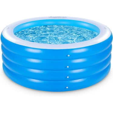Large Inflatable Pool for Adults, 145" X 74" X 22" Oversized Thickened ...