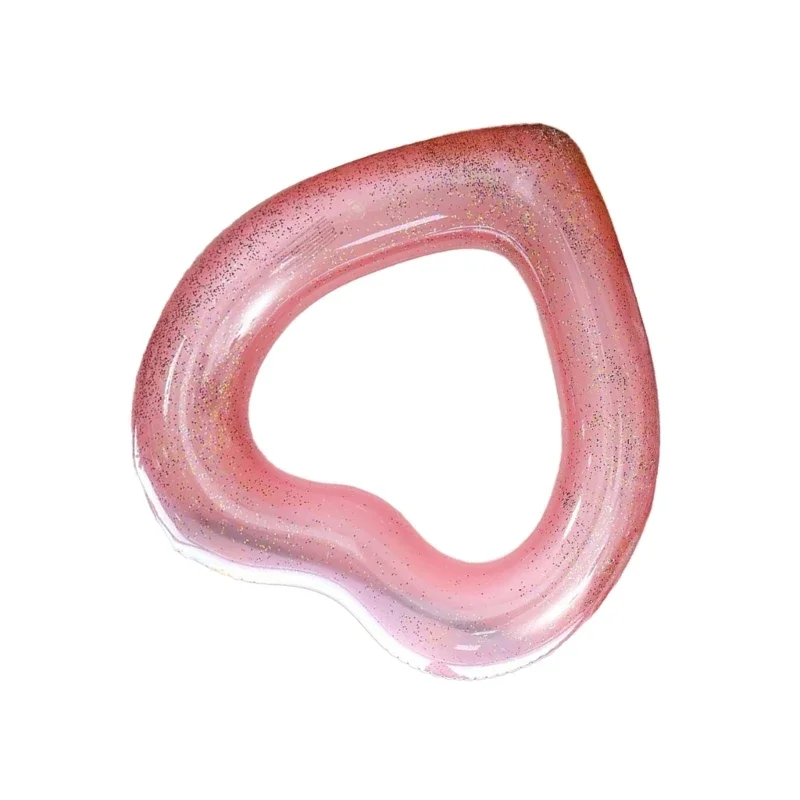 Inflatable Swimming Pool Rings, Heart Shaped Swimming Pool Float ...