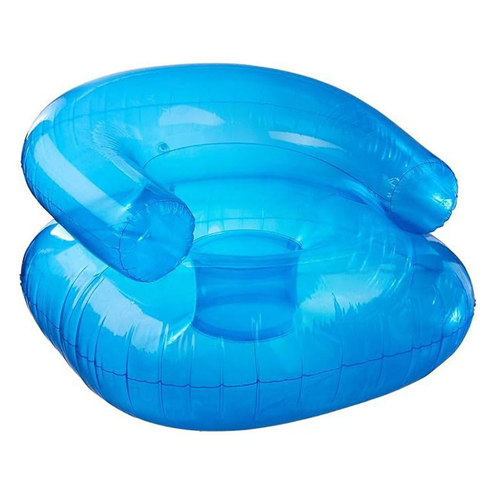 Inflatable Swimming Pool Sofa AirSeat Beach Pool Gaming Seat PVC Beach ...