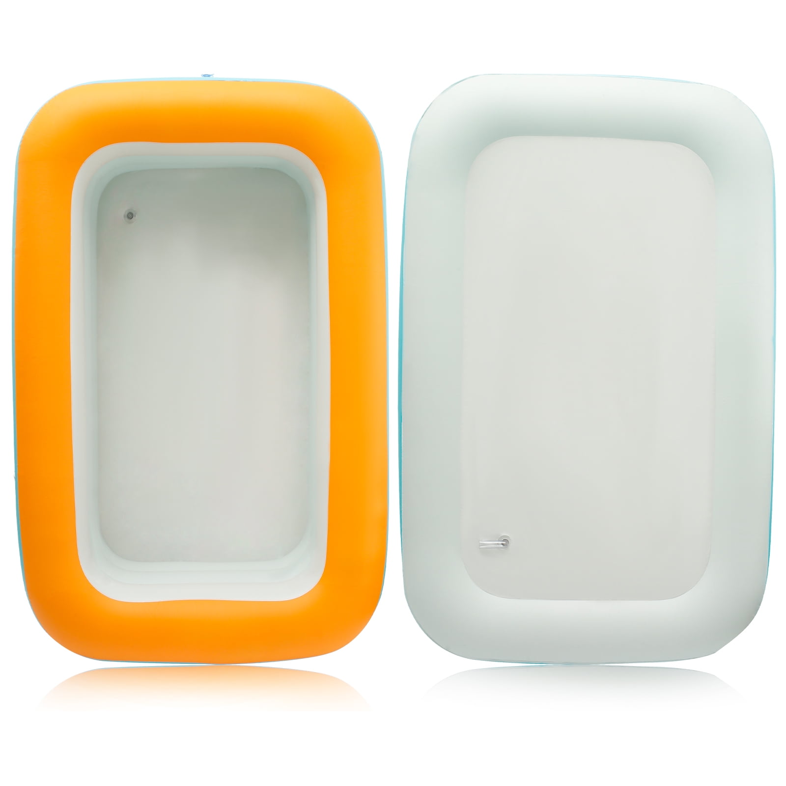 Butory 210cm ×140cm ×56cm PVC Inflatable Soft Floor Swimming Pool for ...