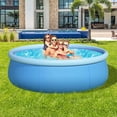 Inflatable Swimming Pool, Swimming Pool for Adults, Inflatable Top Ring ...