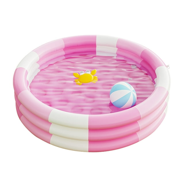 Doolland Inflatable Swimming Pools, Pink, 23.6" - Walmart.com