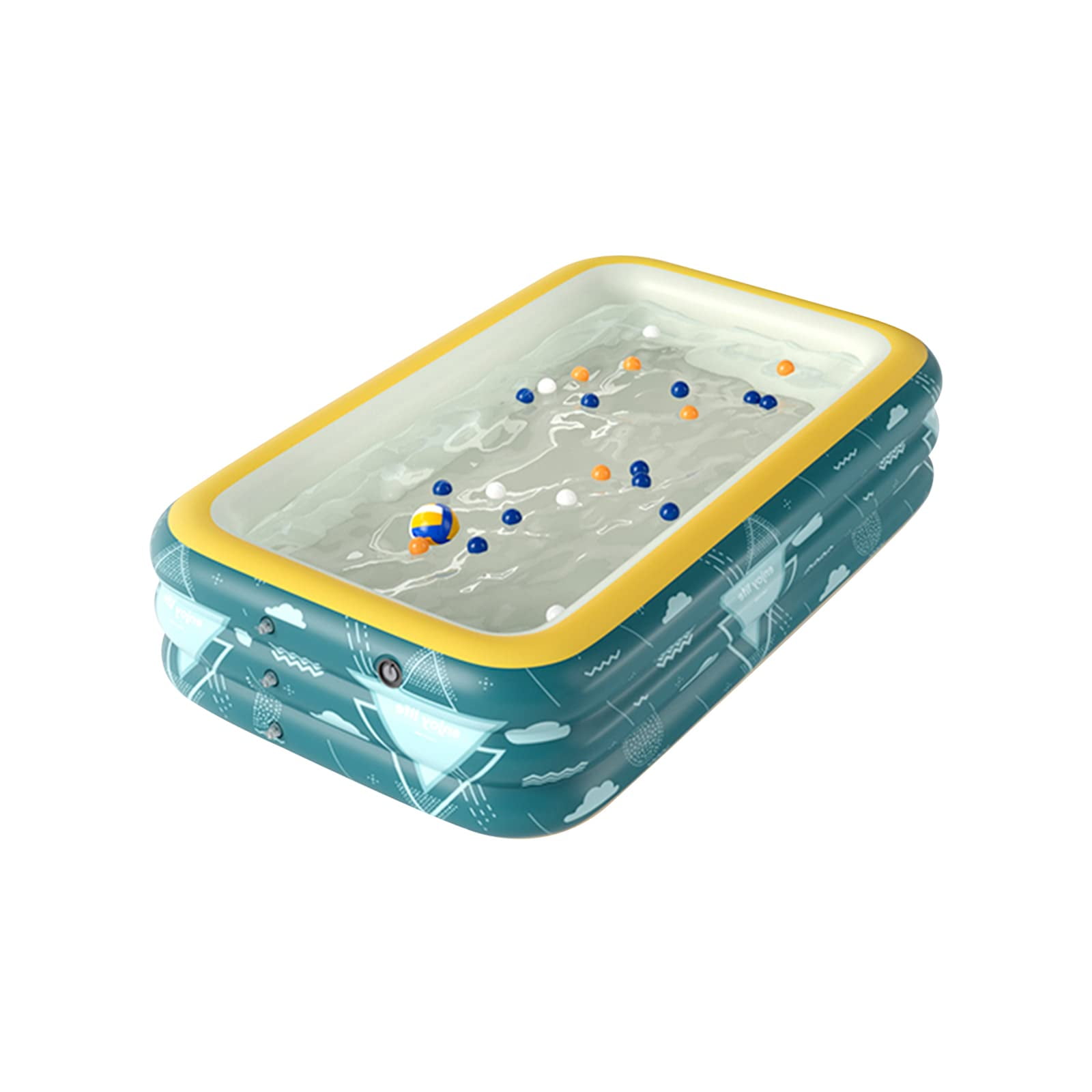 Inflatable Swimming Pools, Rectangular Inflatable Swimming Pool for ...