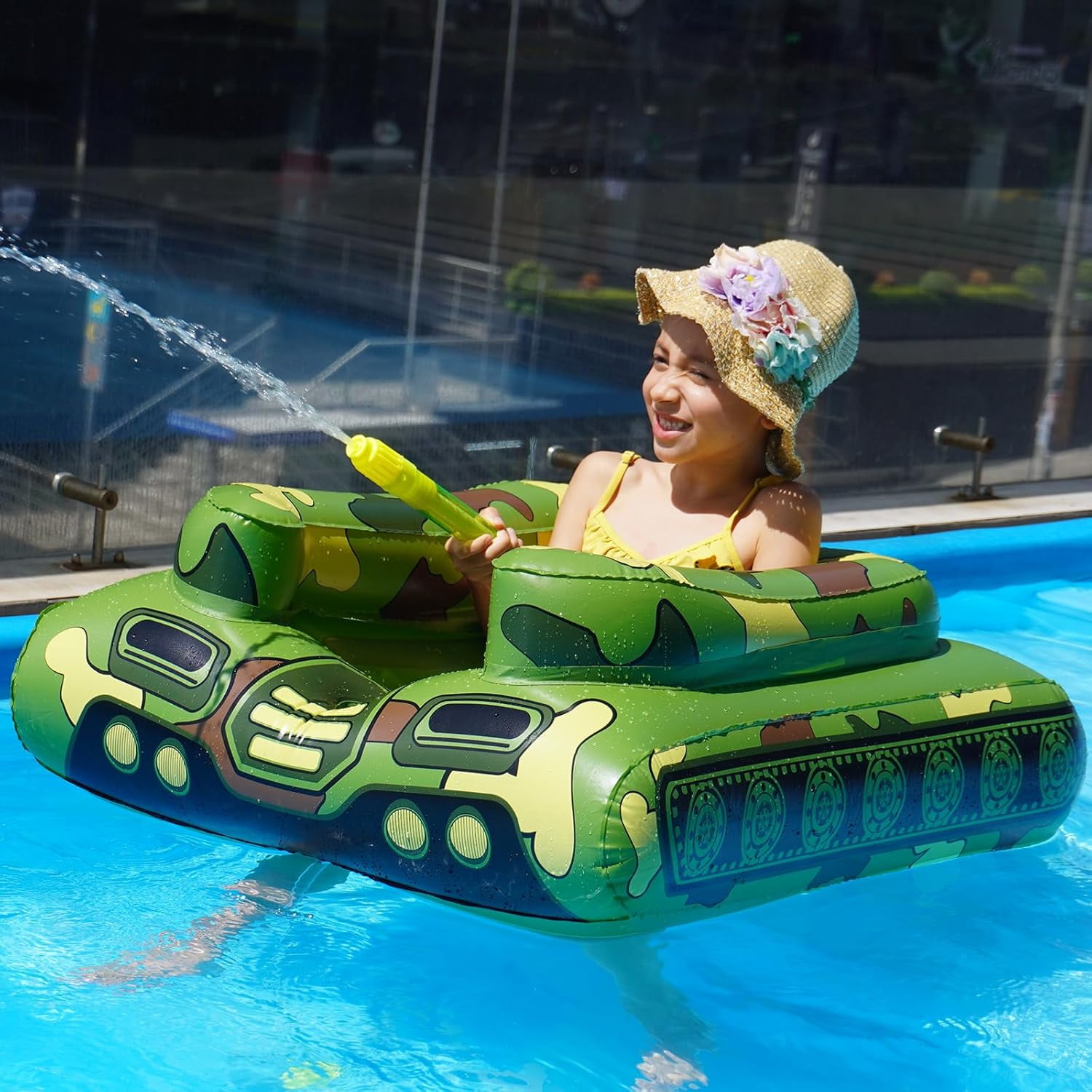 Inflatable Tank Pool Floats Adults - Jasonwell Kids Pool Floaties ...