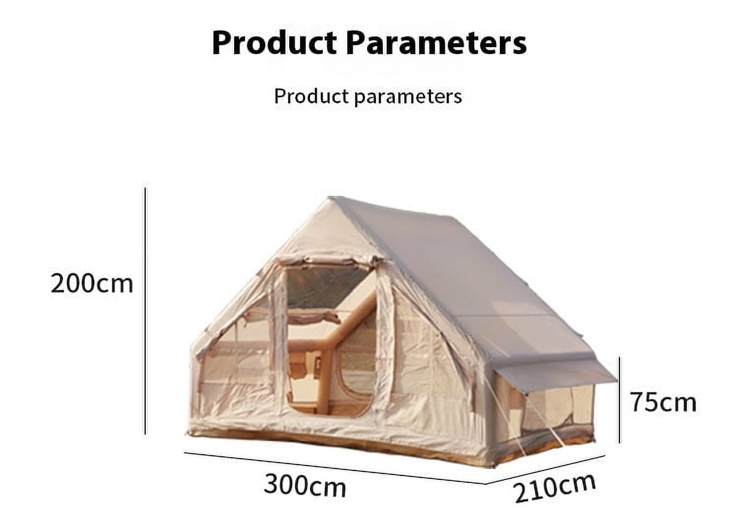 Inflatable Tent Family Camping Luxury TentOutdoor camping tent ...