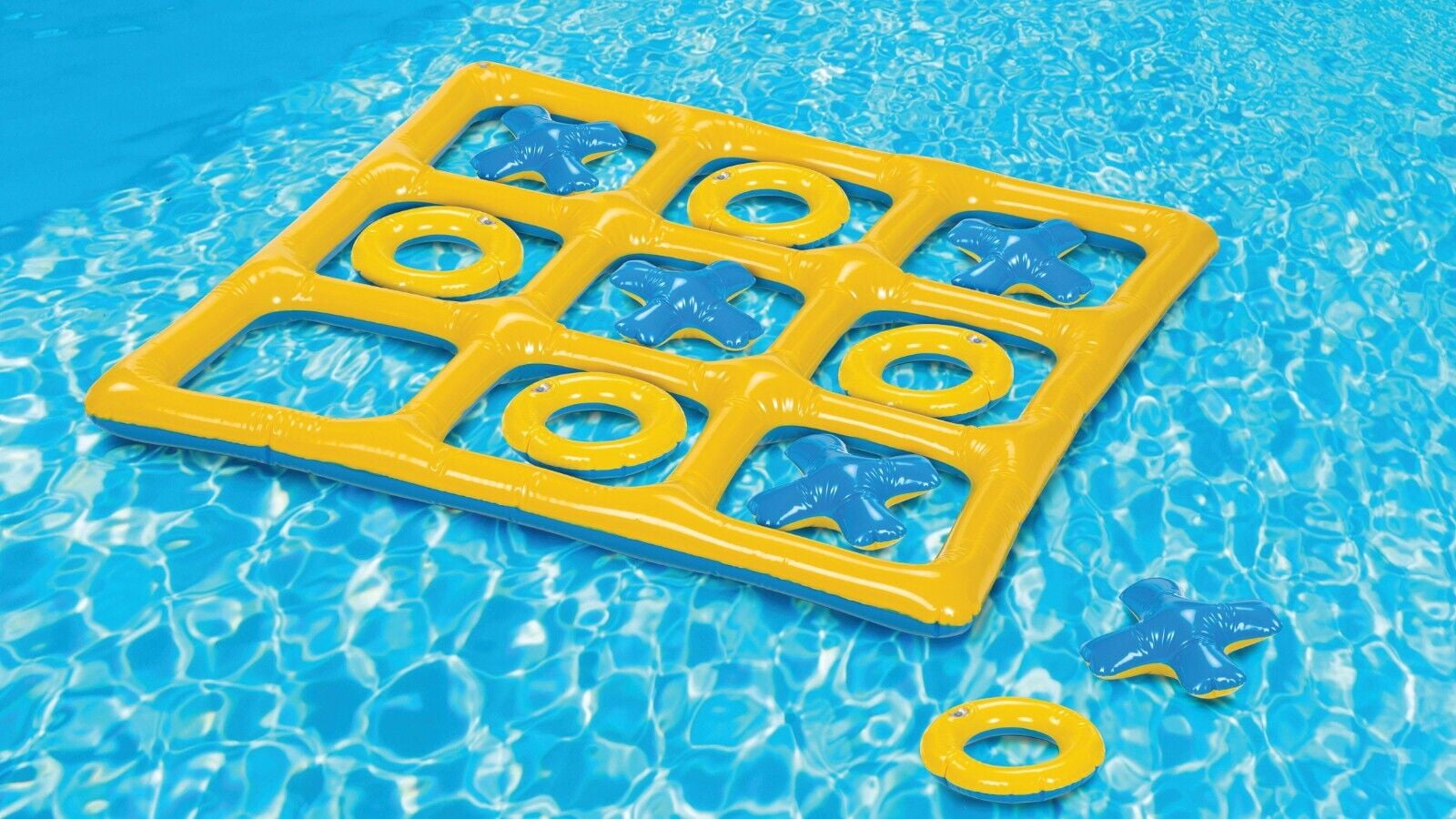 Inflatable Tic Tac Toe Floating Pool Game - Giant Tic Tac Toe Game ...