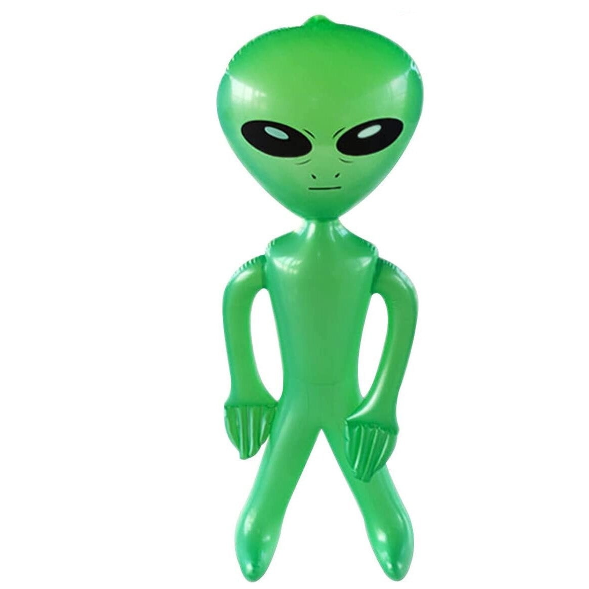 Inflatable Toy Alien Inflatable Green Alien for Game Prize Theme Party ...