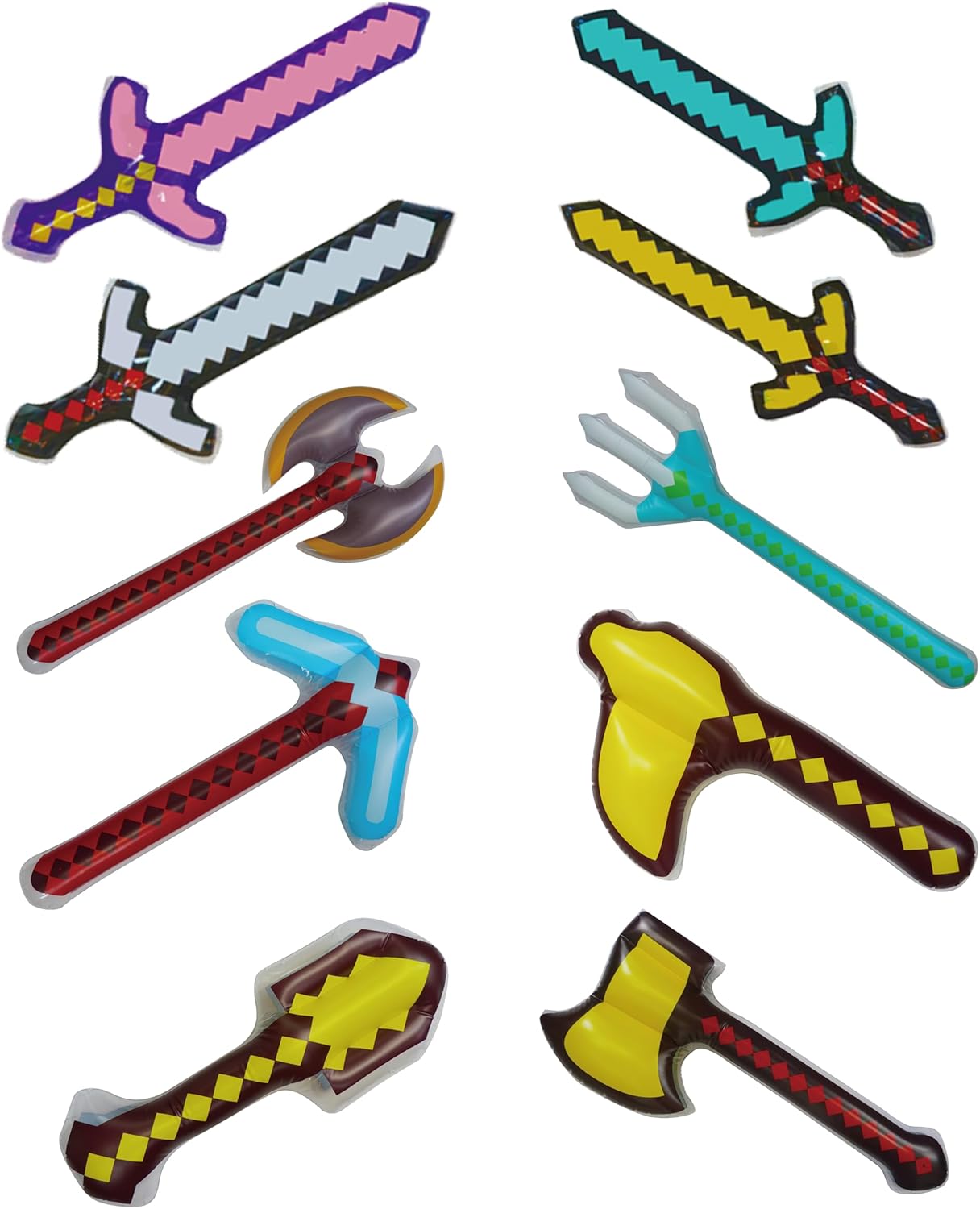 Inflatable Toys Inflatable Large Size Sword Axe Hammer Trident Kid ...