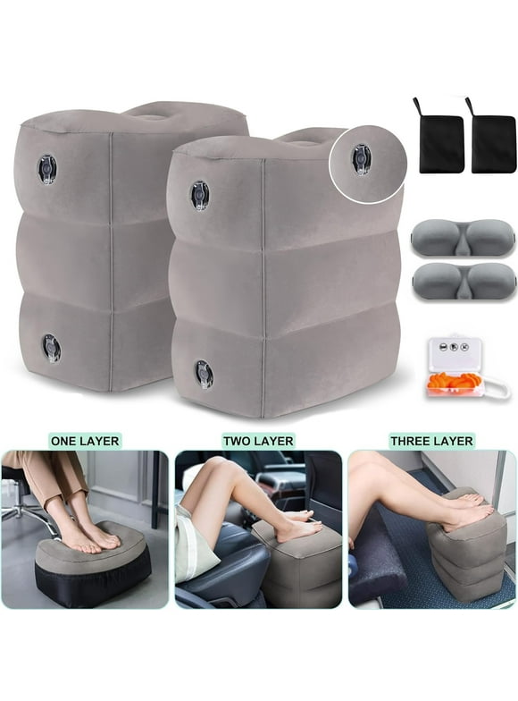 Airplane Inflatable Foot Rest