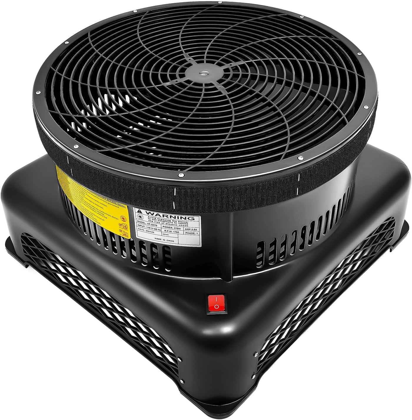 Inflatable Tube Man Air Blower, 110V 950W High Speed Fan Dancer Wind ...