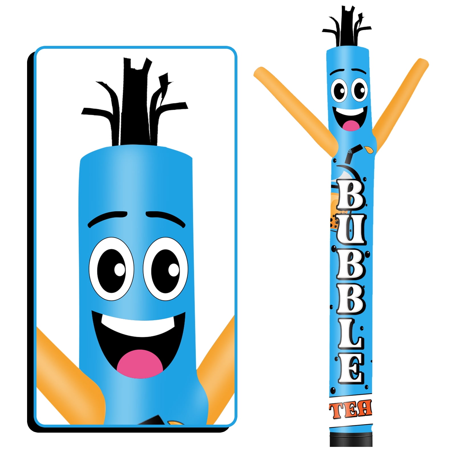 Inflatable Tube Man Bubble Tea Wacky Wavy Dancing Guy for Outdoor ...