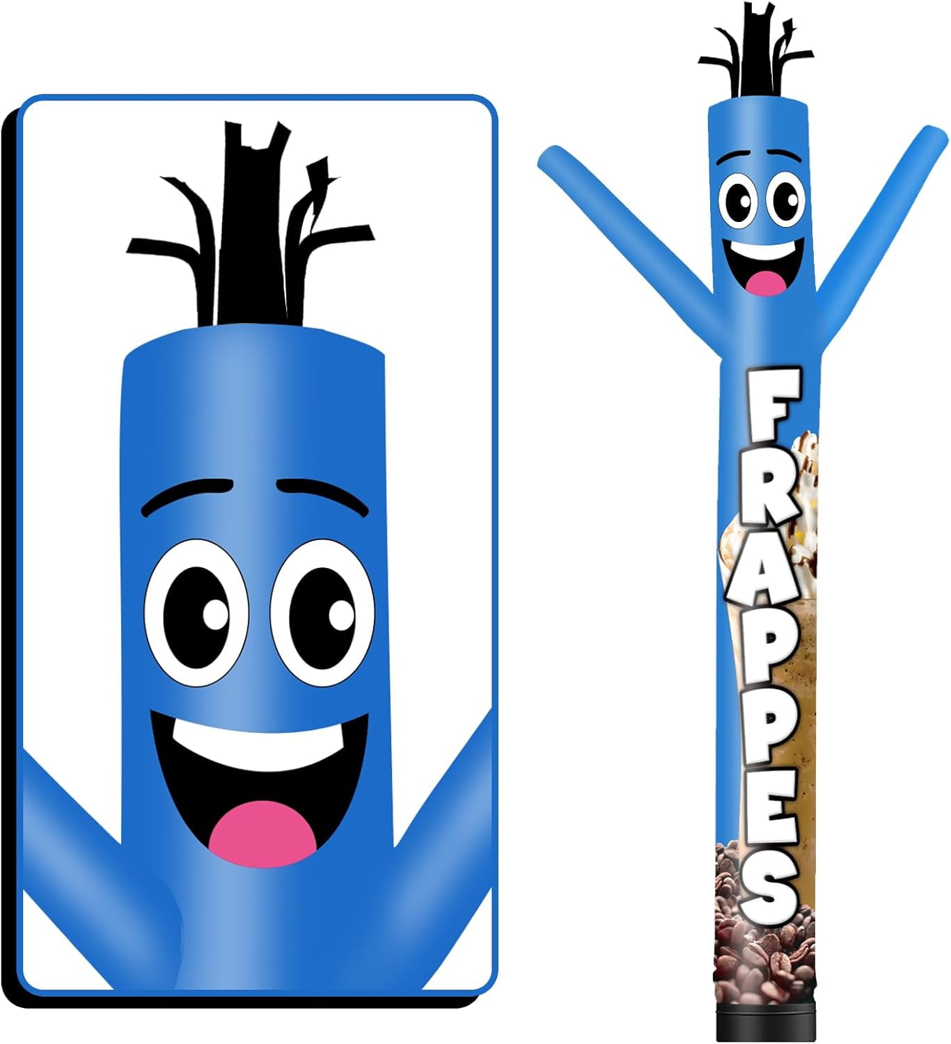 Inflatable Tube Man Frappes Wacky Wavy Dancing Guy for Outdoor ...
