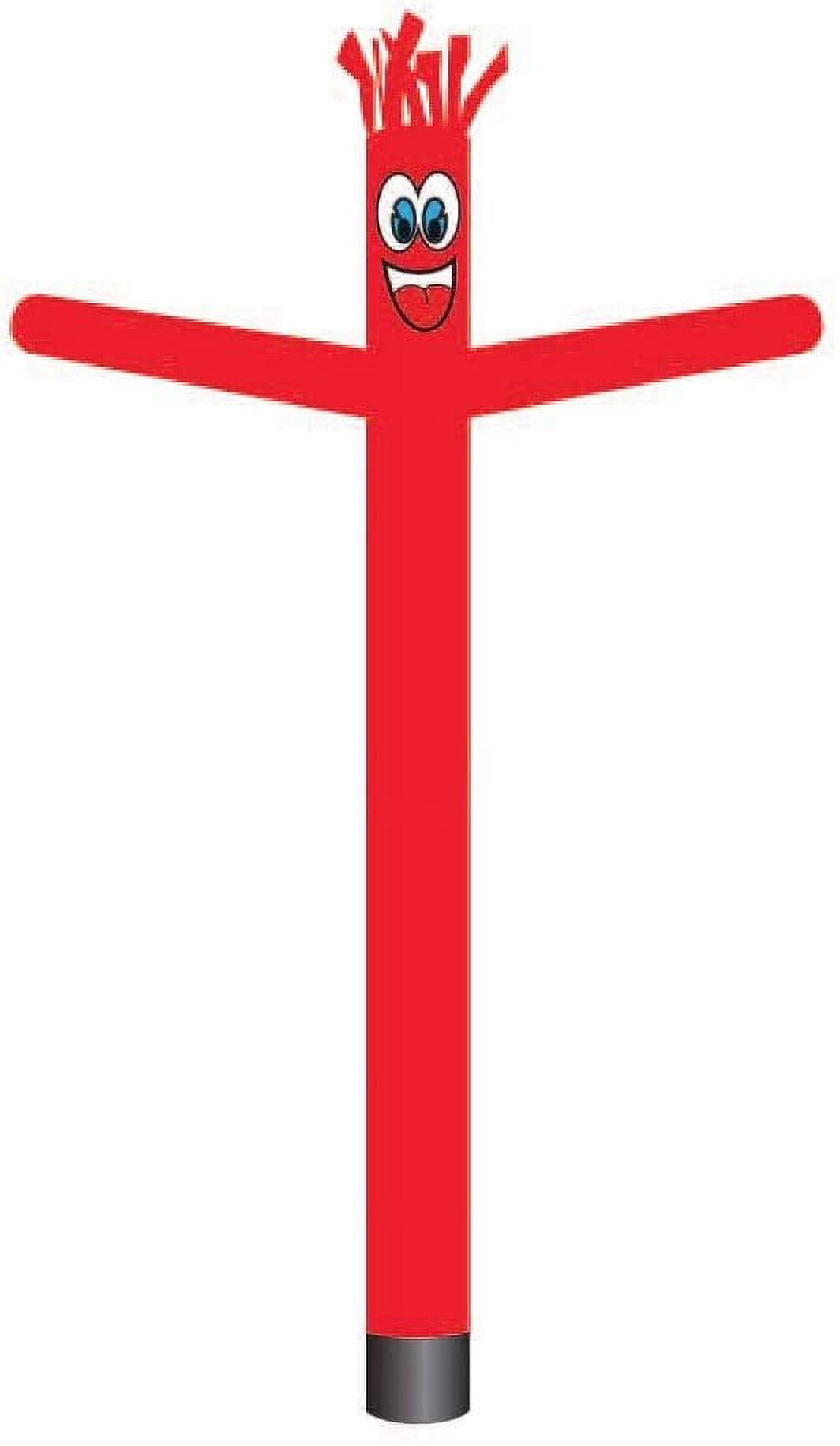 Inflatable Tube Man Guy 18ft - Solid Red Color - Body only, Without air ...