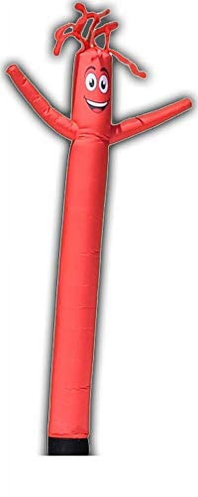 Inflatable Tube Man Guy 6ft - Solid Red Color - Body only, Without air ...