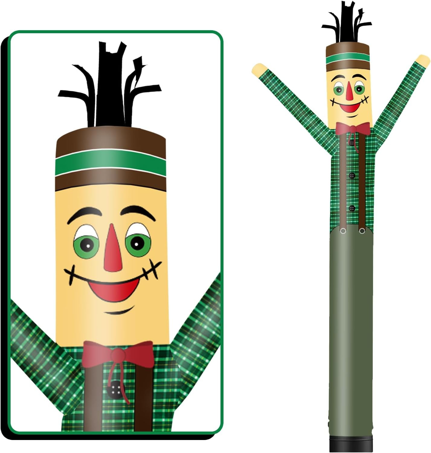 Inflatable Tube Man Scarecrow Wacky Wavy Dancing Guy for Outdoor ...