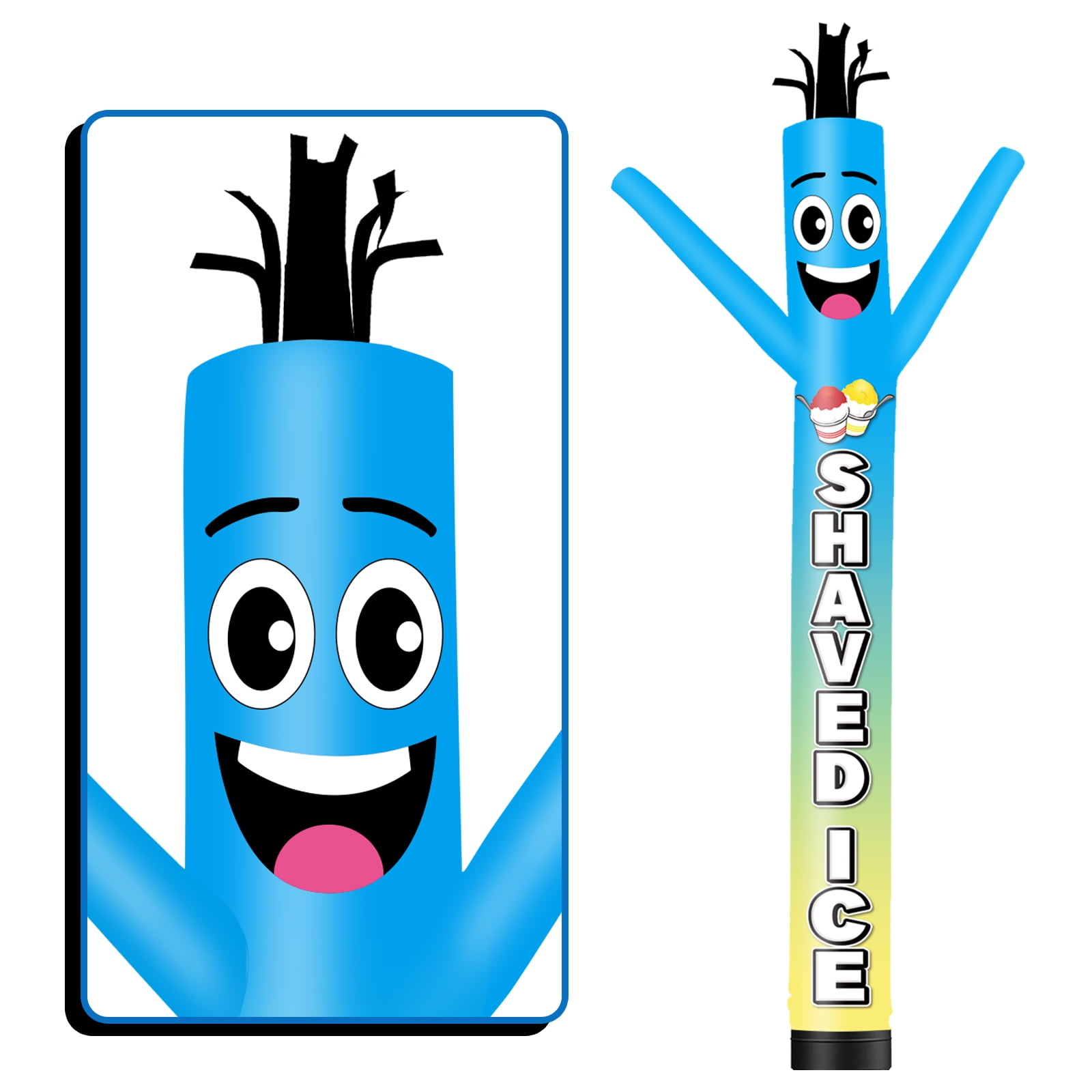 Inflatable Tube Man Shaved Ice Wacky Wavy Dancing Guy for Outdoor ...
