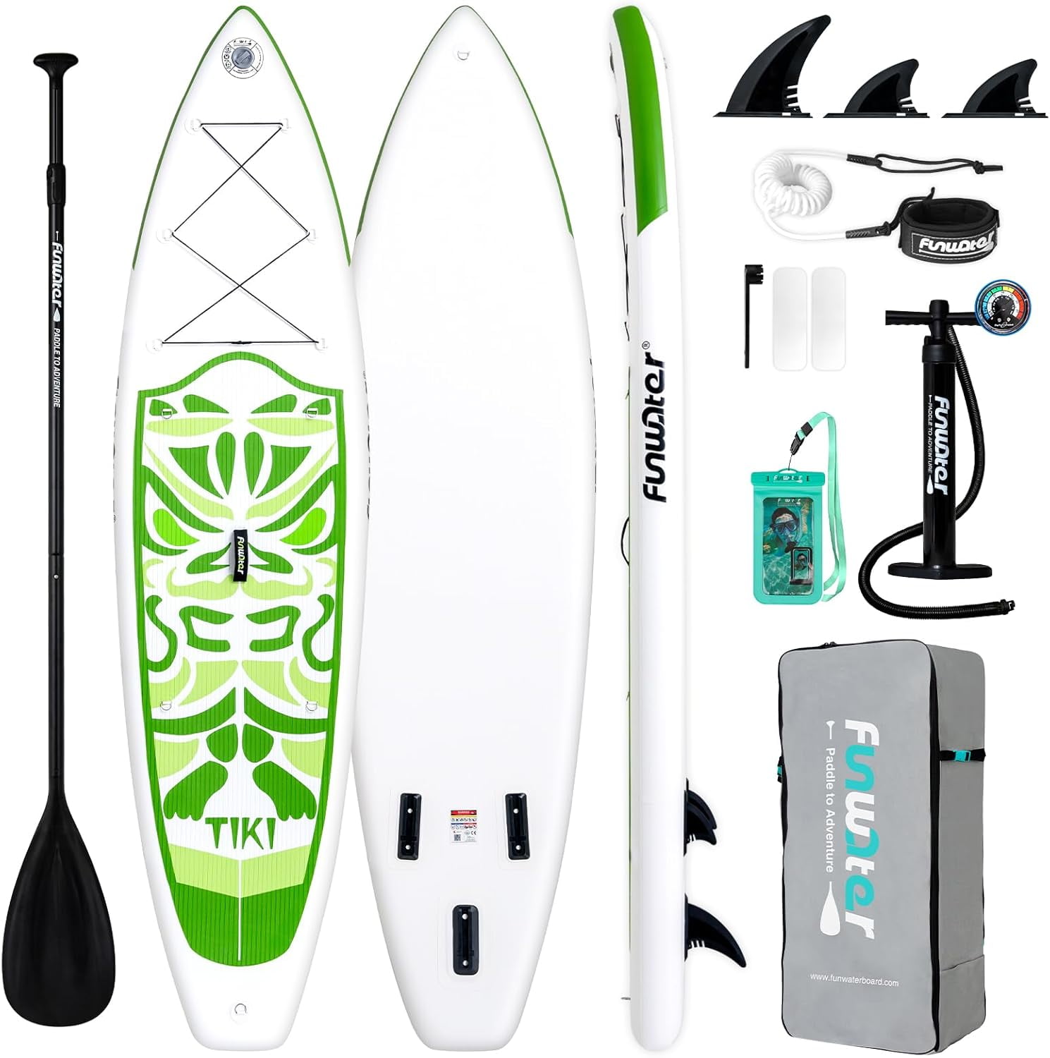 Inflatable Ultra-Light Stand Up Paddle Board for All Skill Levels with ...