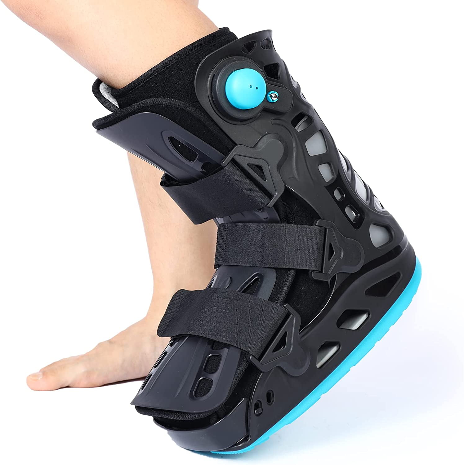 Inflatable Medical Walking Boot, Leg Support for Sprained Ankle ...