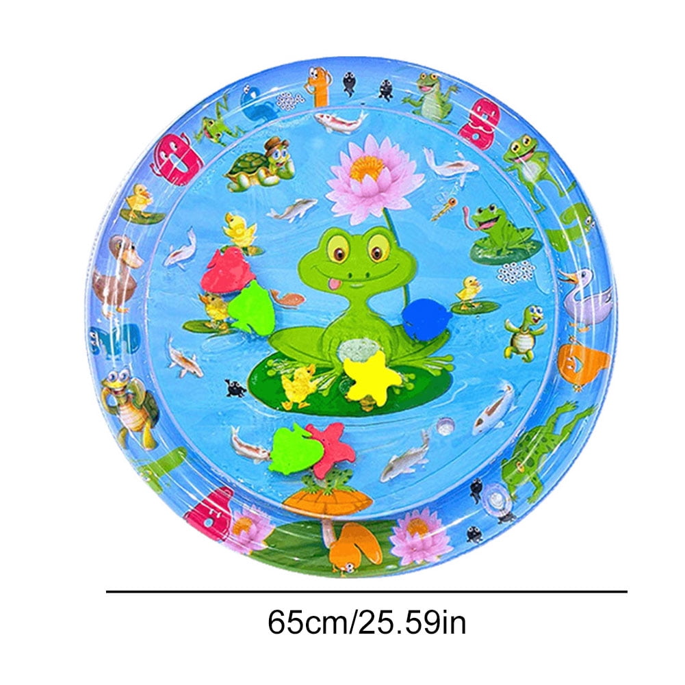 PVC Baby Water Play Mat Tummy Time Toys For Newborns Playmat Toddler ...