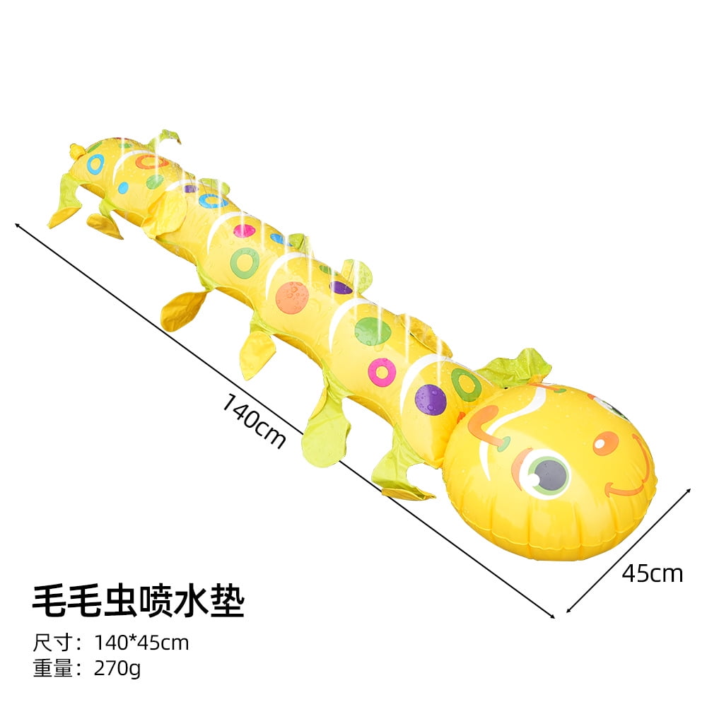 “Inflatable Water Sprinkler Play Mat for Kids - Giant Splash Pad for ...