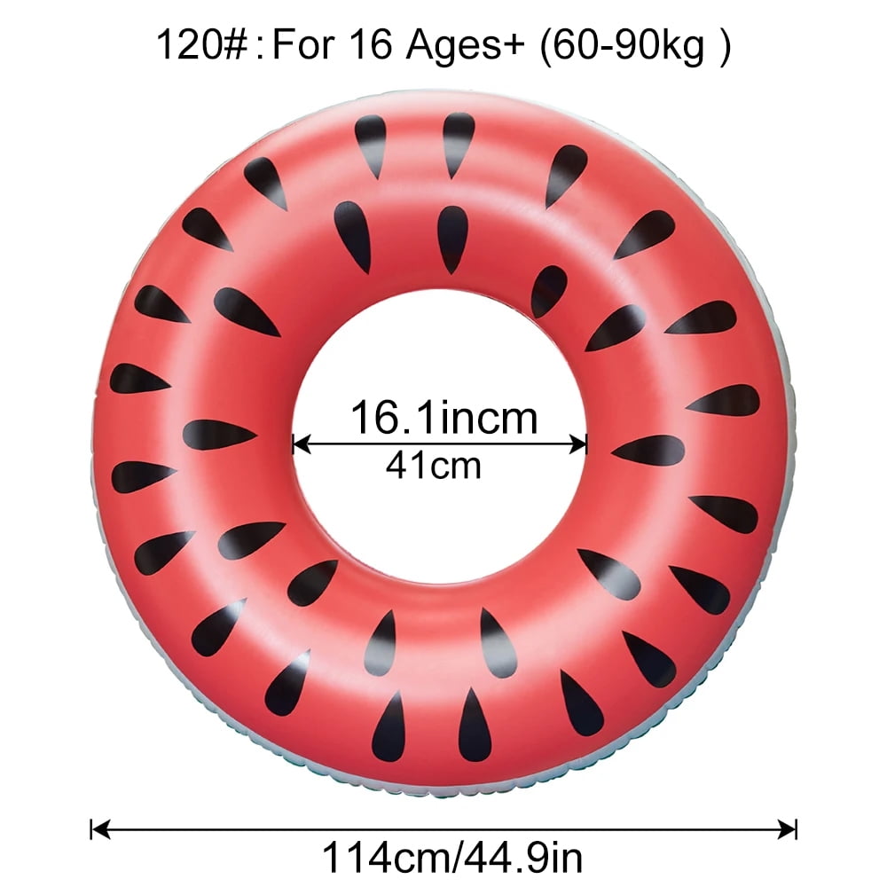 Inflatable Watermelon Pool Floats for Adult Swimming Rings Float for ...