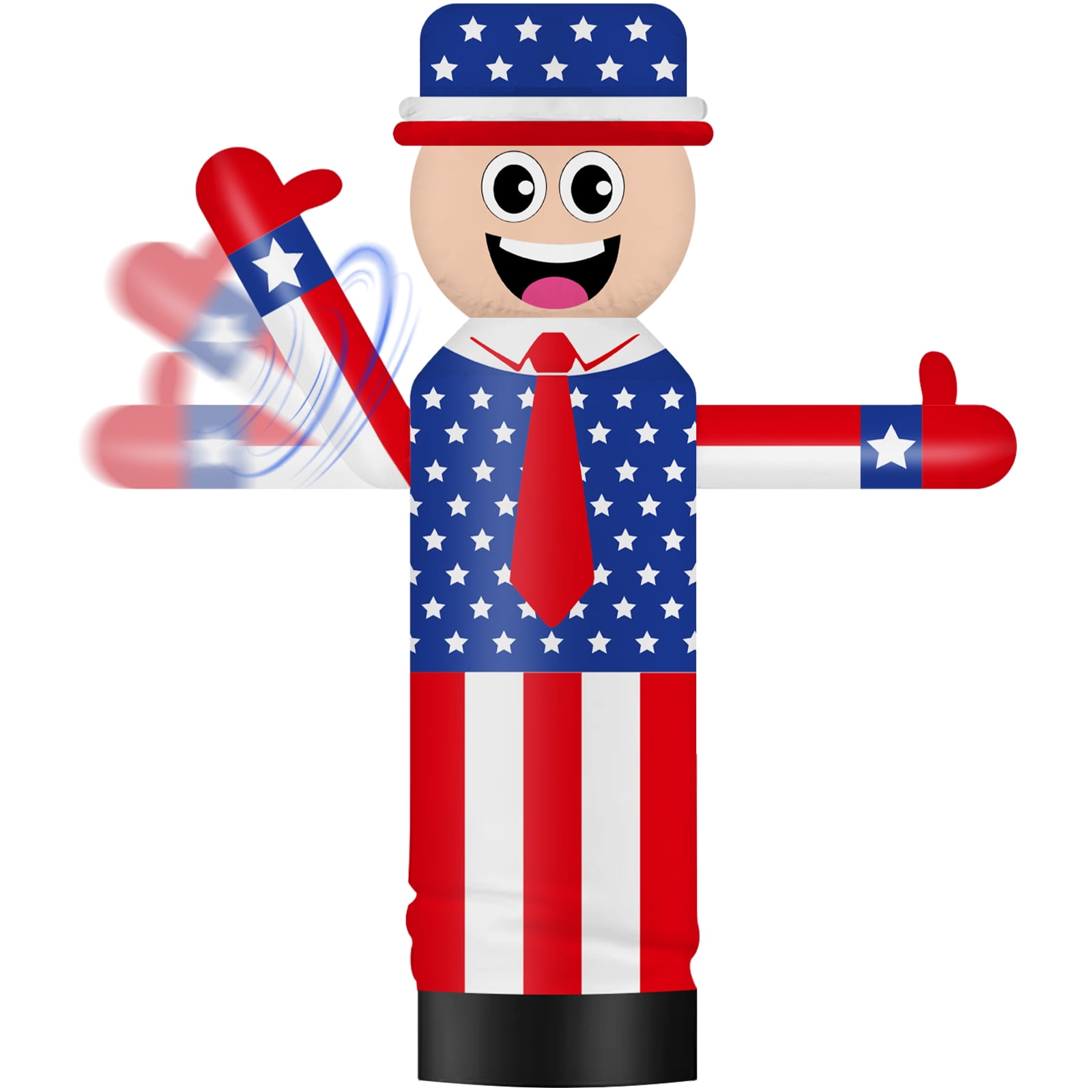 Inflatable Wavers American Flag Inflatable Tube Man Wacky Wavy Dancing ...