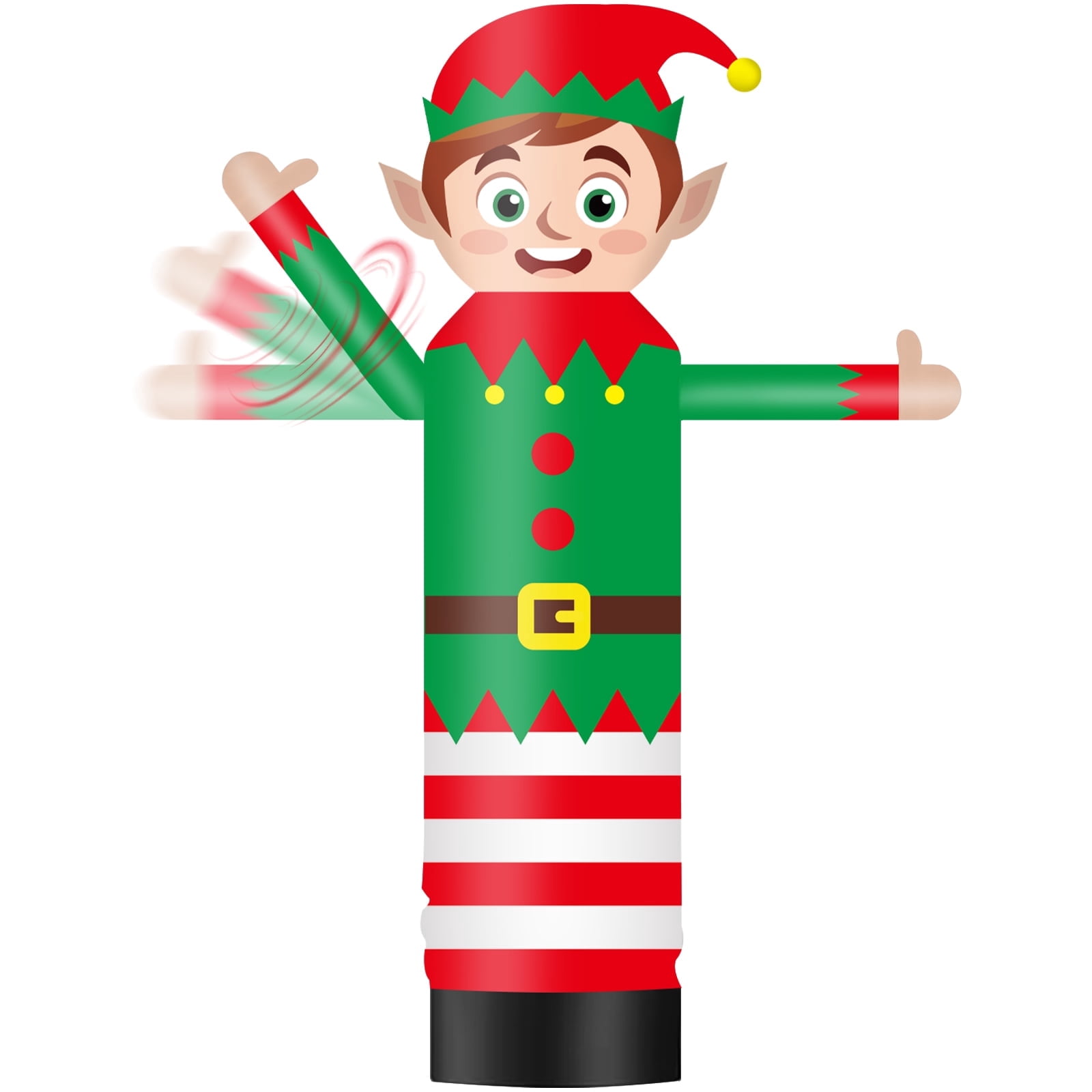Inflatable Wavers Elf One-Arm Waving Tube Man Wacky Wavy Dancing Guy ...