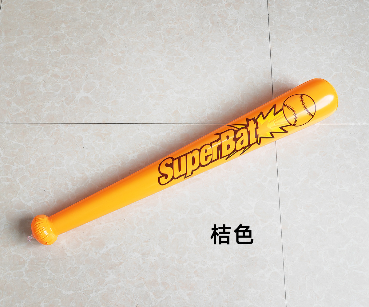 Inflatable baseball bat spot pvc wood grain baseball bat wood stick ...