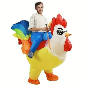 Inflatable Chicken Christmas