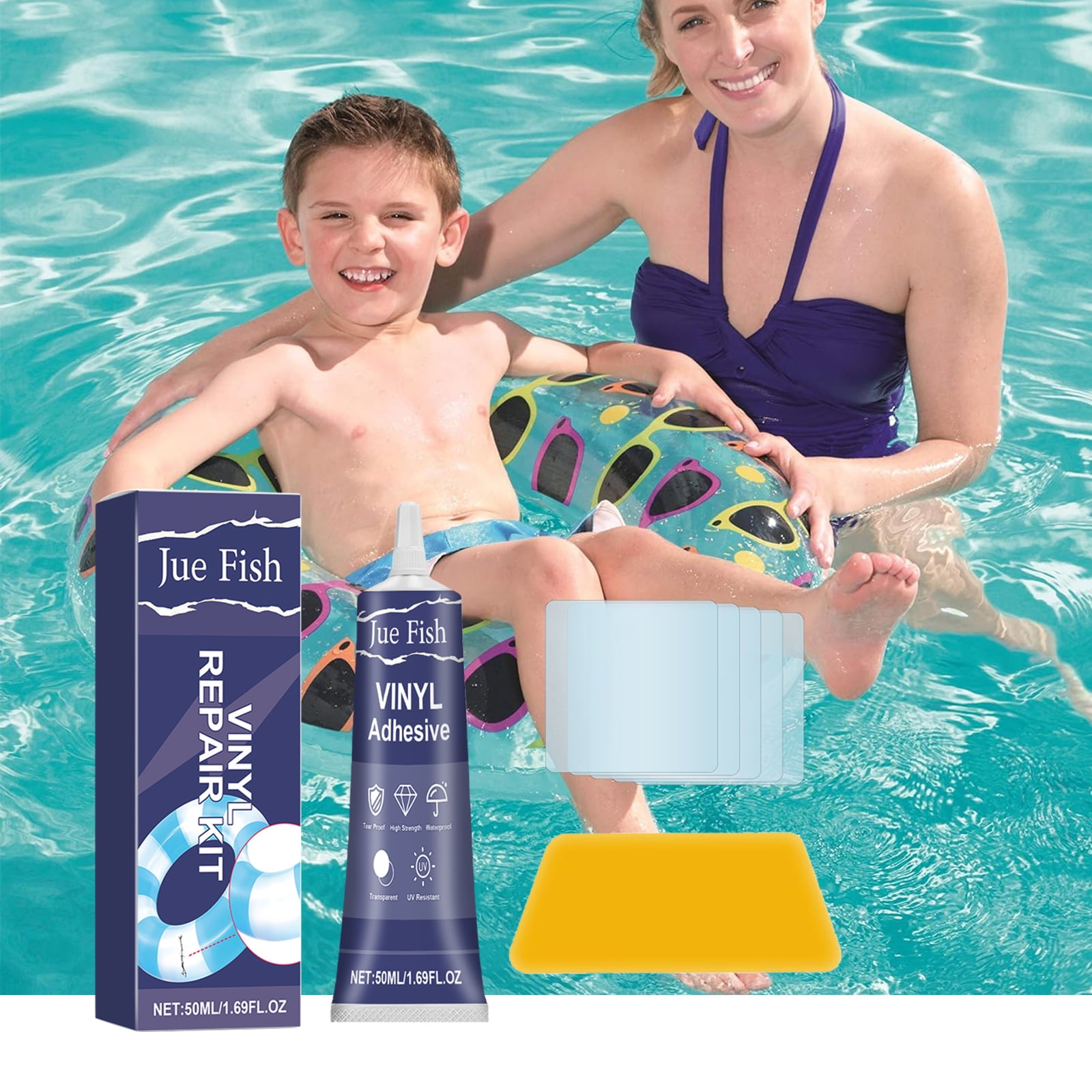 Inflatable patch repair kit Water inflatable floating equipment leak ...