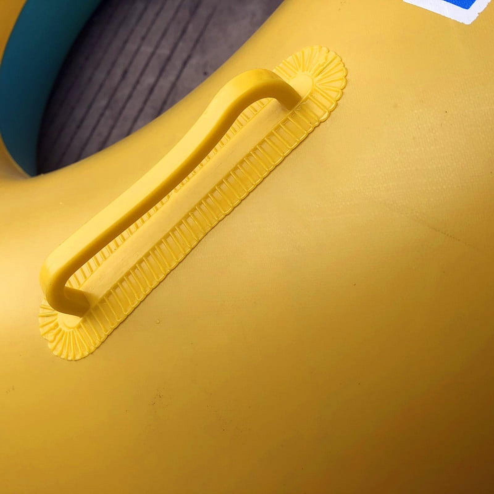 Inflatable swimming ring thickened adult floating ring letter shell ...