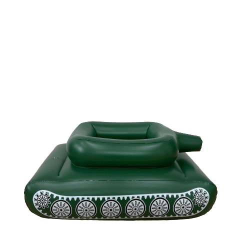 Inflatable water jet tank, water battle toy tank, pool party water jet ...