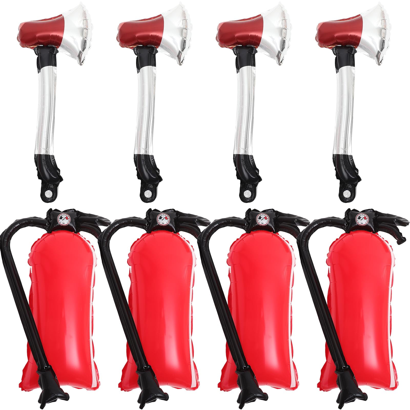 the Inflatables Fire Extinguisher Balloons Set Aluminum Firefighter ...
