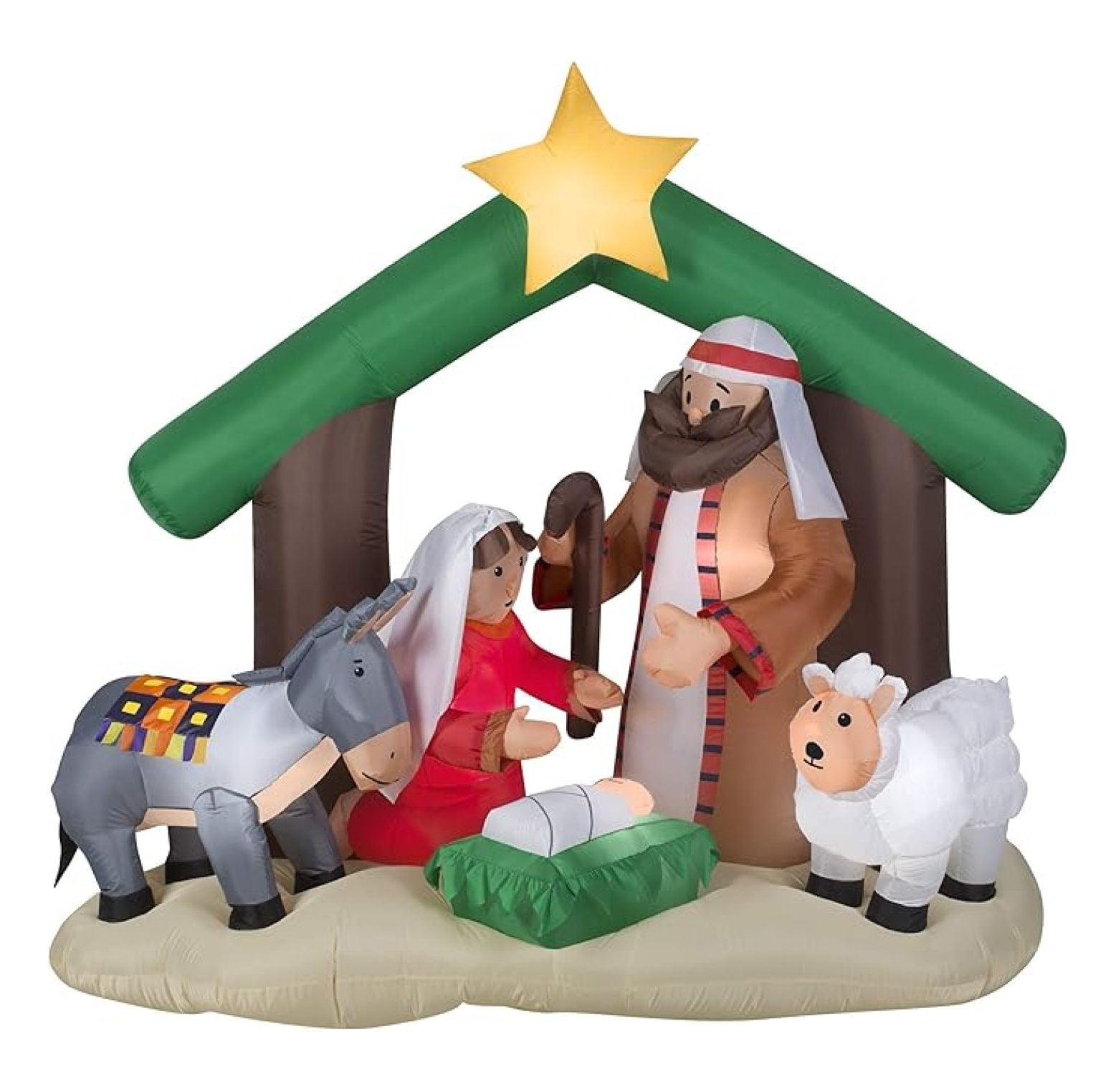 Inflatables Holy Family Nativity Scene - Walmart.com