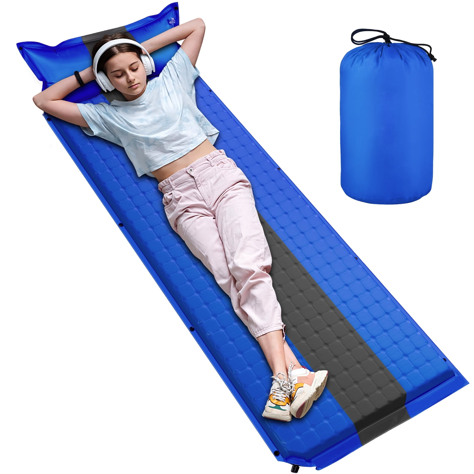 Clispeed Camping Sleep Pad Waterproof Rectangular Buckle Design 1Pack ...