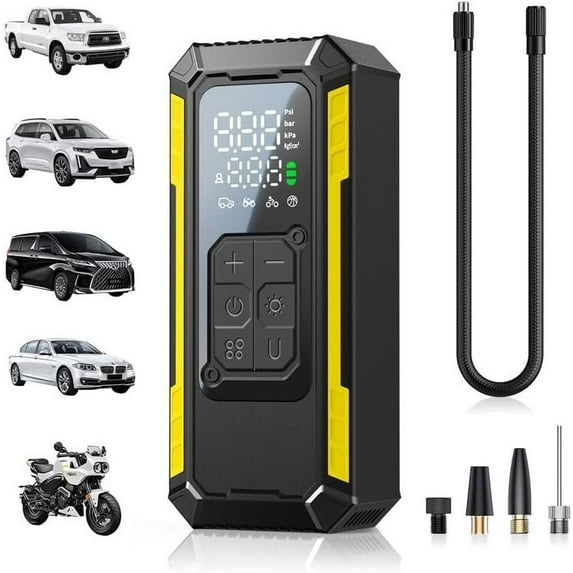 Inflator Portable Air Compressor, 150 PSI Portable Inflator for with ...