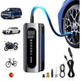Inflator Portable Air Compressor - 4X 150PSI Cordless Air Pump with ...